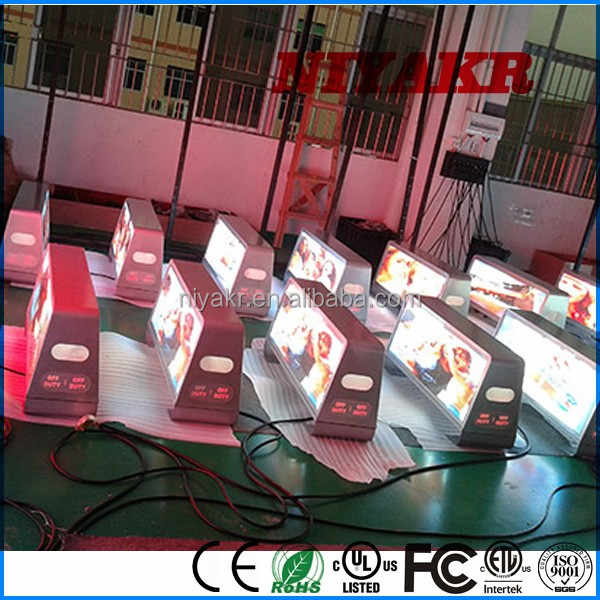 Taxi Led Topper Sign - Efficient Outdoor Advertising