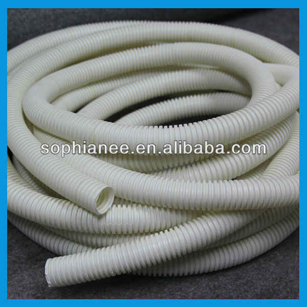 Hotsale Electrical Spiral White Plastic Flexible Hose