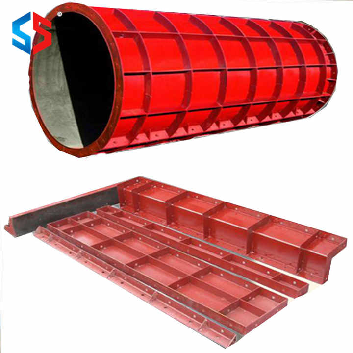 Round Concrete Column Block Construction Columns 32 Piece Set