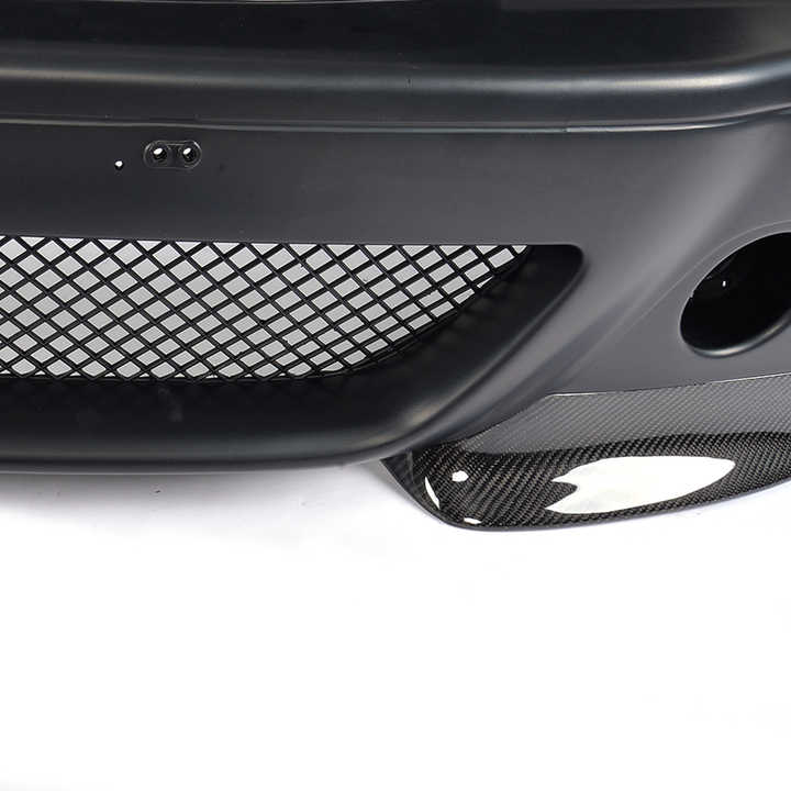 E46 M3 csi parachoques delantero con carbono divisores para BMW E46 M3 ...