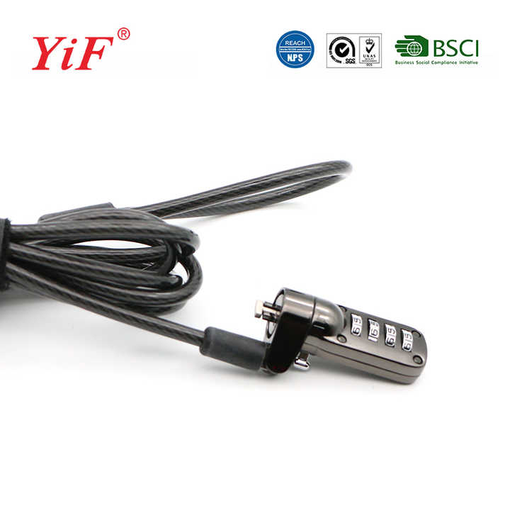 Universal Cheap Price Anti-Theft Security Hardware Cable Combination ...