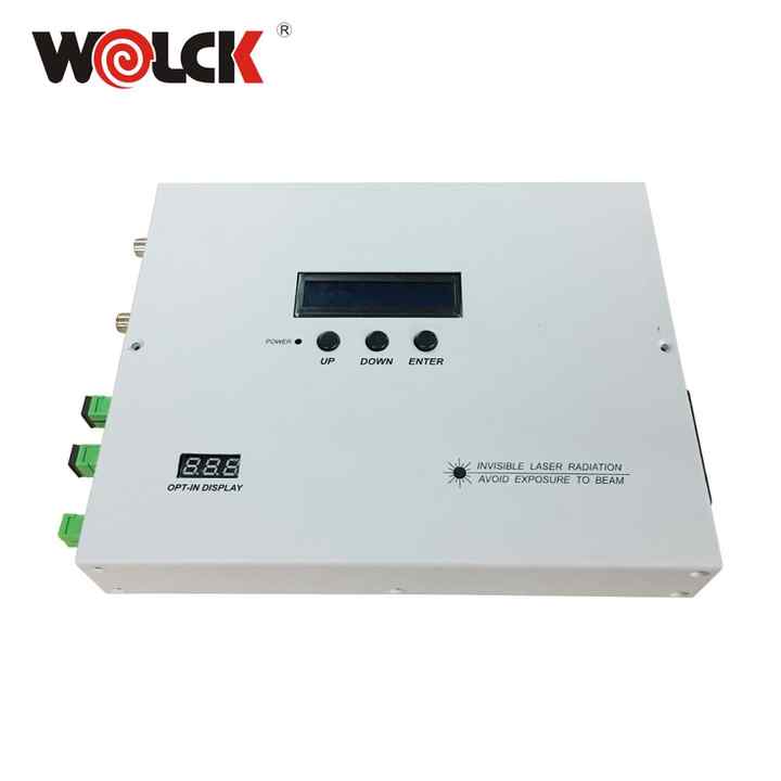 Wolck 1550nm Mini CATV Fiber Optical Laser Transmitter, 10dBm, 15W for ...