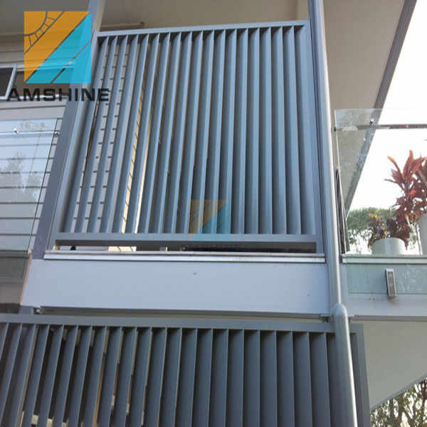 Movable Vertical Sun Louver Building Louvers - Durable & Stylish