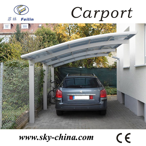 Strong and durable aluminum car parking shade Metal Frame Material and ...