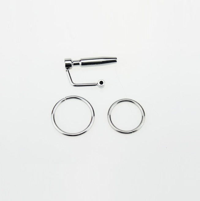 Hollow Urethral Plug - Stainless Steel Sounding Rod for Men