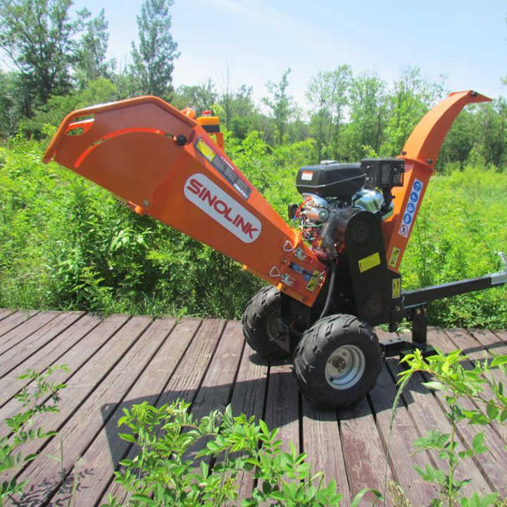 GS120 Wood Log Shredder Chipper Grinder Mulcher by Sinolink