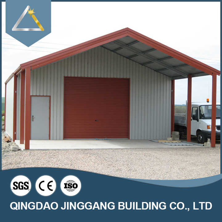 Prefabricated Steel Structure Truck Car Aircraft Shade Hangar