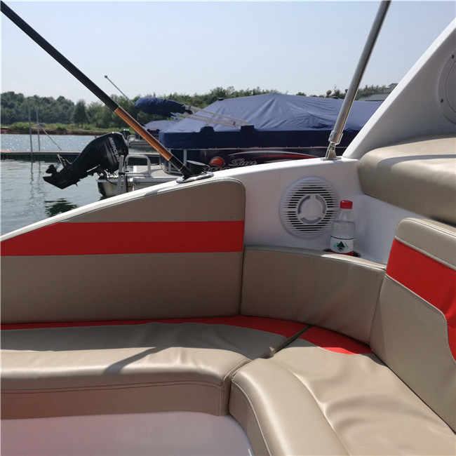 Small Luxury Half Cabin FRP Yacht Boat - Kabin Kapal Adalah