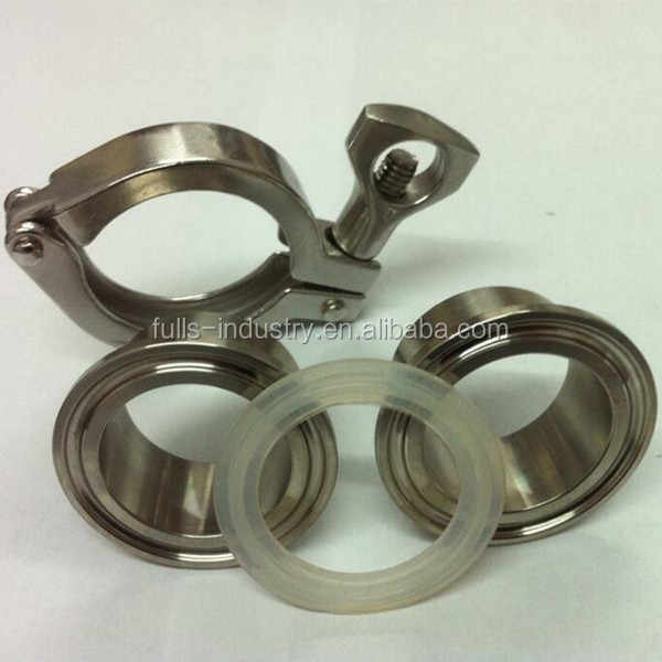 Sanitary Weld Ferrule + Tri Clamp + Gasket Set| Alibaba.com
