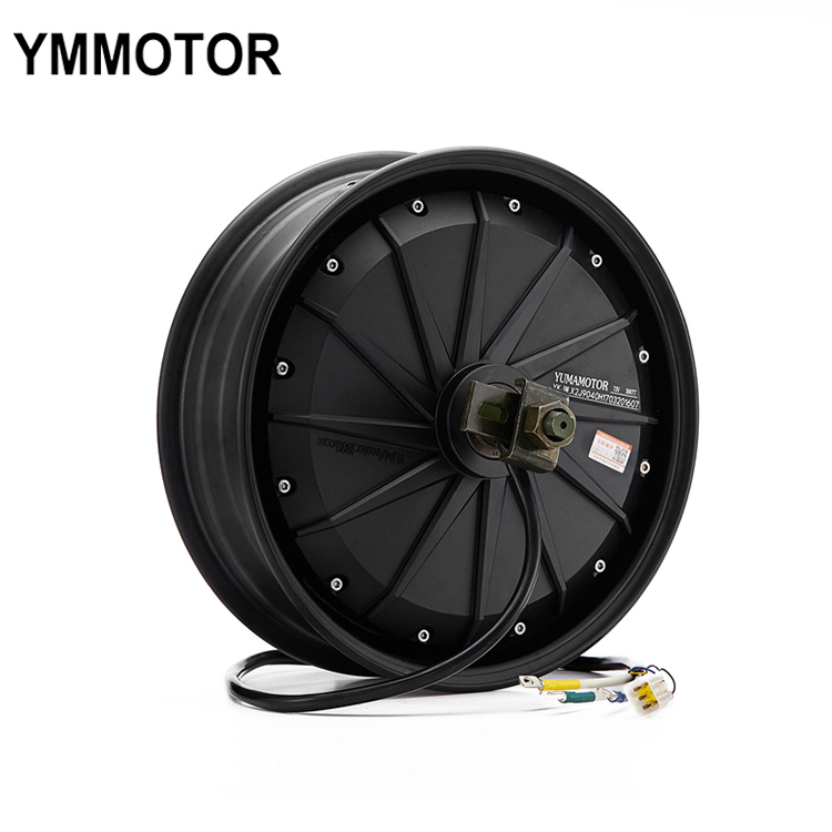 High Efficiency 2KW BLDC Hub Motors for Electric Vehicles