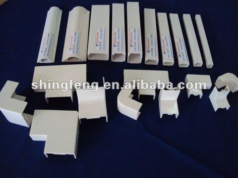 PVC Trunking with Compartment 100x50mm with Lid - SHINGFONG