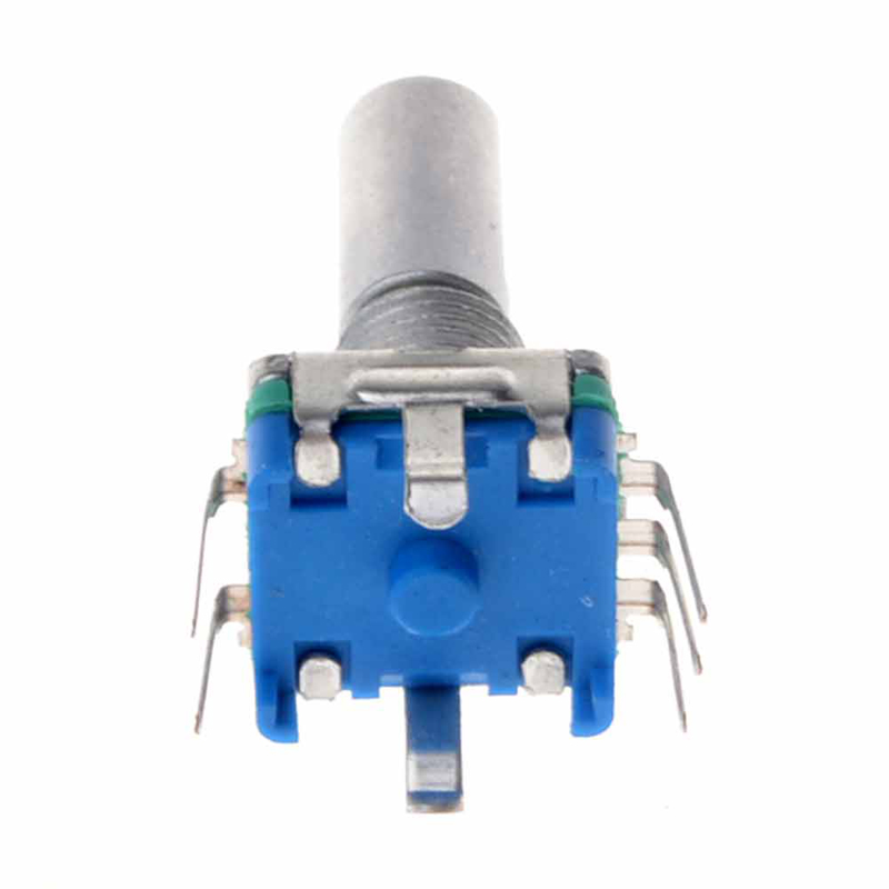 10PCS 5 Pin Rotary Encoder+Washers+Nuts DC 5V EC11 Rotary Encoder ...