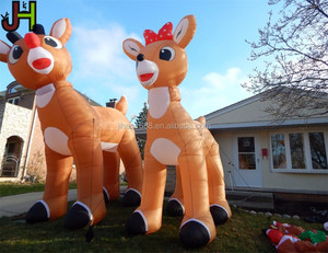 Wholesale Inflatable Reindeer Including the Dancing Man and Balloons ...