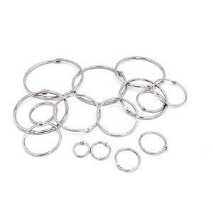 Durable Metal Binding Rings for Office & School Use