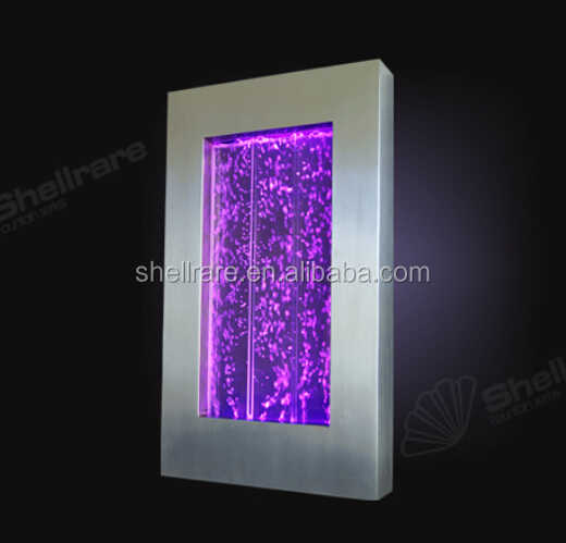 Water Bubble Wall With Changeable Colors Led Light indoor fountain ...