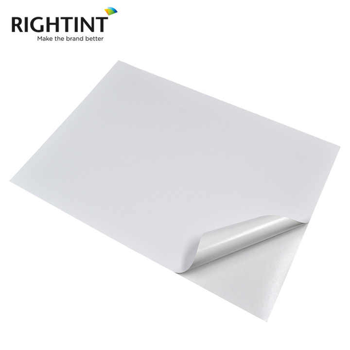 Custom Glue 80gsm A4 Size Semi Gloss Adhesive Paper Sheet