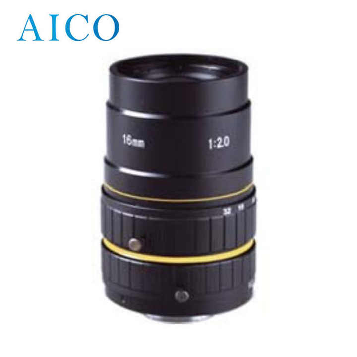 1" Large Image Format F2.0~F32 Manual Iris 5mp 16mm 1in c Mount ...