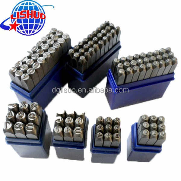 Juego de punzones con números y letras, juego de punzones con alfabeto| Alibaba.com