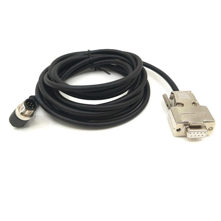 M12 8pin Male to DB9 Female Cable - Reliable Connectivity