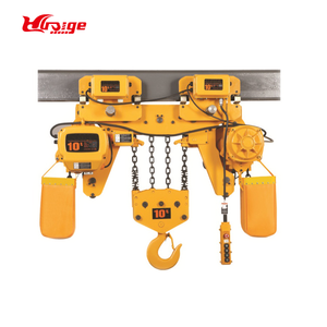 Wholesale 10 ton chain block hoist with trolley With Light And ...