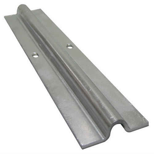 U Groove Galvanized Sliding Gate Ground Track - Durable & Reliable