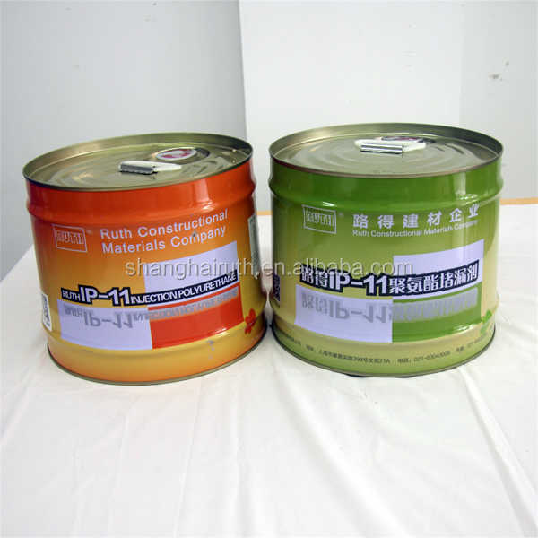 Hydrophilic Polyurethane Foam Injection Resin for Waterproofing