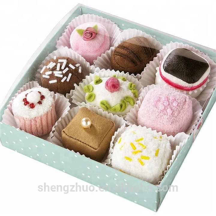 Wholesale Cute Mini Cotton Cupcake Plush Toy for Kids