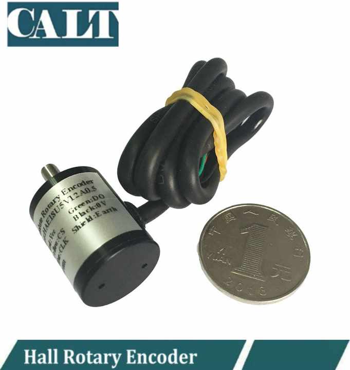 HAE18U5V12A0.5 Hall Encoder - 12bit Quadrature Sensor
