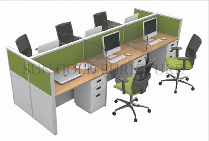 Harga Pabrik Workstation 8 Tempat Duduk - Perabot Kantor Modern
