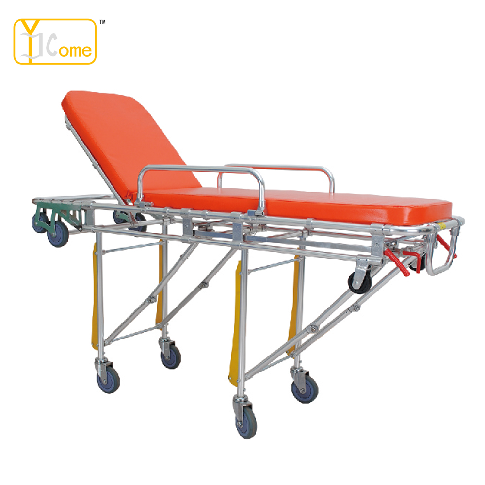 Buy Medical Emergency Stretcher Bed CE Certified Adjustable Bed ...