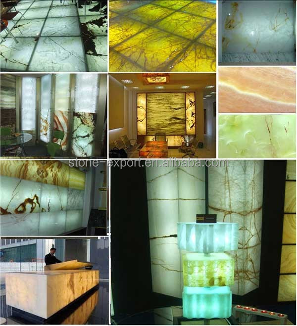 Backlit Onyx Glass Tiles - Elevate Your Space's Style