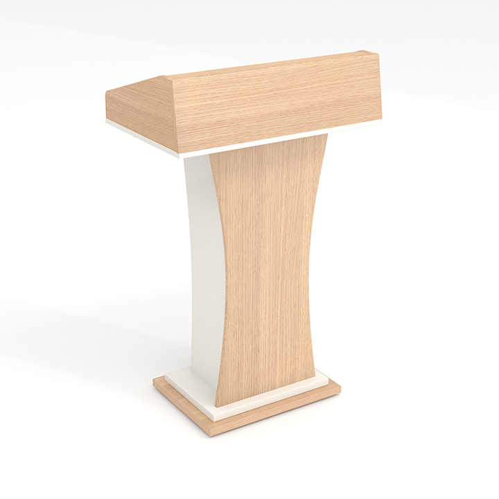 Modern Wooden Podium Church Pulpit Designs - 3 Years Warranty