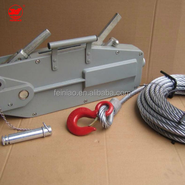 Wire Rope Sling Type Lever Rope Pulley Block For Construction - Buy ...