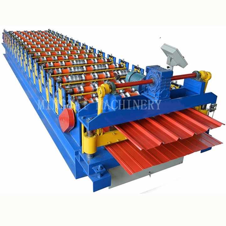 Fully Automatic Metal Steel Roofing Sheet Roll Forming Machine Made in ...