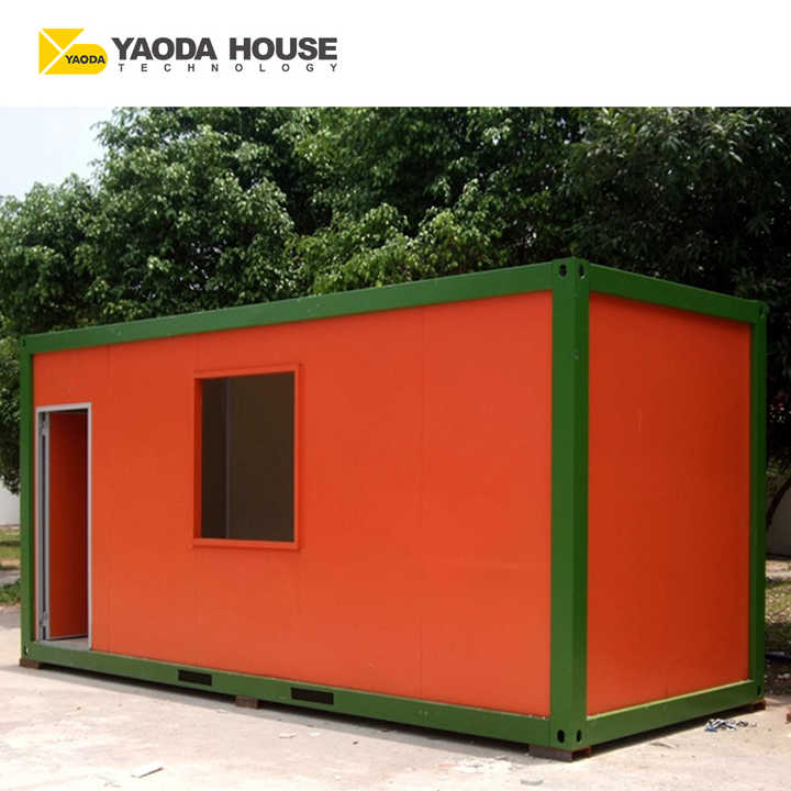 Prefabricated 20 Ft Portable Prefab Pre Flat Pack Storage Mobile Prefab ...