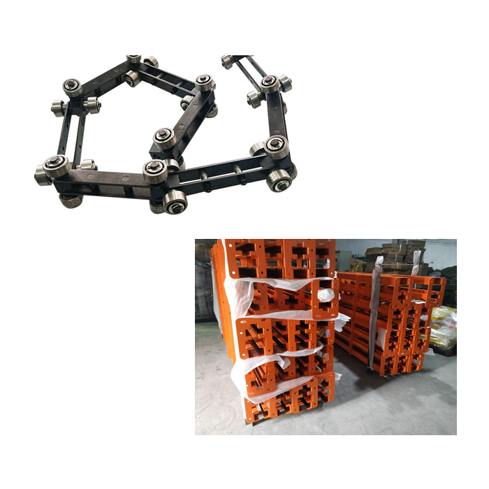 Twin Track THD Heat Treated Four Wheel Biplanar Overhead Chain Conveyor ...