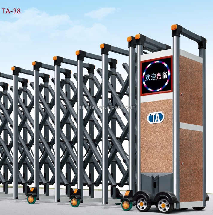 Sliding Automatic Electric Retractable Driveway Fence Gate| Alibaba.com