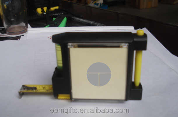 OEM Portable Multi-Function Plastic Tape Measure with Level