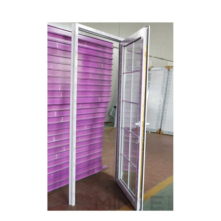 UPVC Louver Door Design for Security and Soundproofing