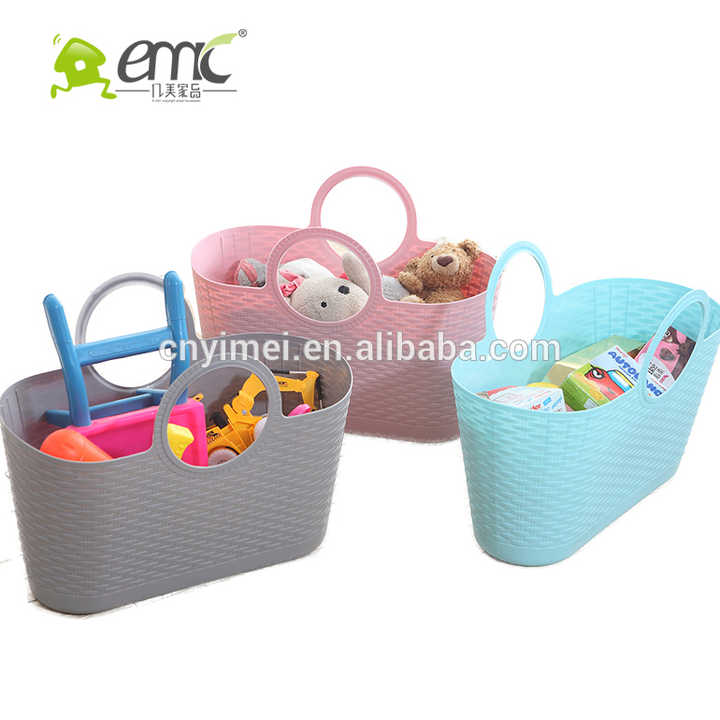 Emc Plastic Handy Baskates - Foldable Baskets with Handles