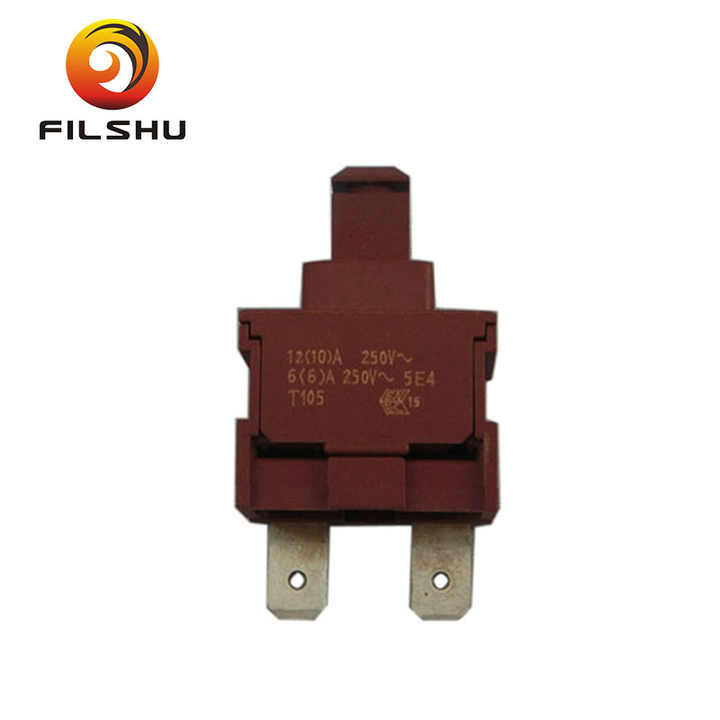 PA66 Spst Push Button Switch 250V 12A T100 Power Micro Switch