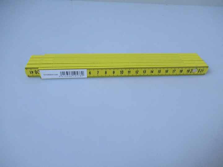 Folding Meter Ruler - 2M Plastic Ruler by VINON TOOLS
