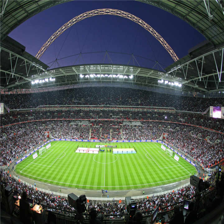 Durable Factory Steel Truss Structure for Football Stadiums