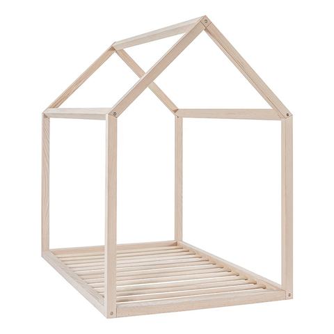 Kids Bedroom Furniture Children Bed House Frame Solid Wood Twin Reading ...