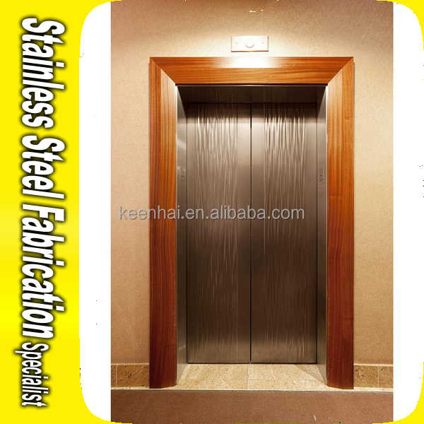 Customized Stainless Steel Elevator Doors for Hotels