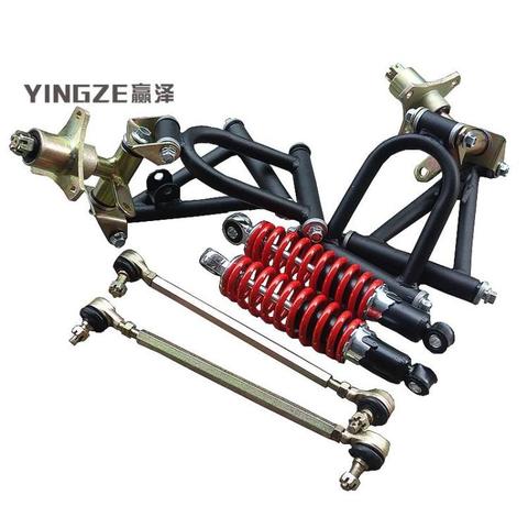 Go Kart Karting UTV Buggy Steering Rack Box Shock Absorbers Reverse ...