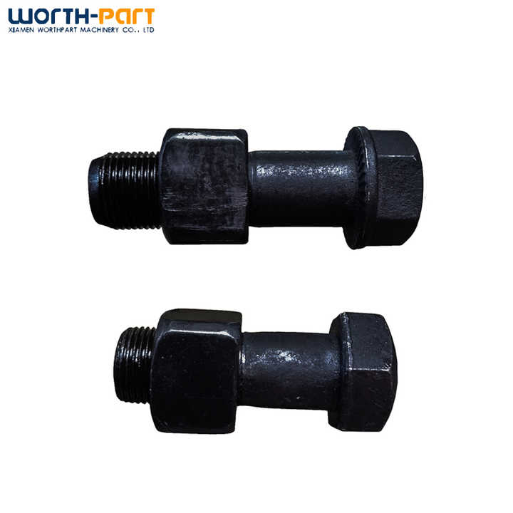 Crawler Excavator Parts - Durable Track Bolt and Nut