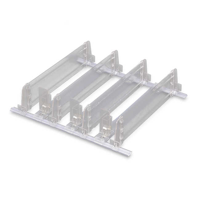 Retail Store Mobile Clever Pusher Track Expedite Roller Plastik System