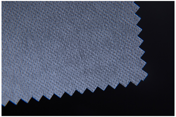 75gsm 100% Polyester Pes/pa Suppler Double Dot Coating Adhesive ...