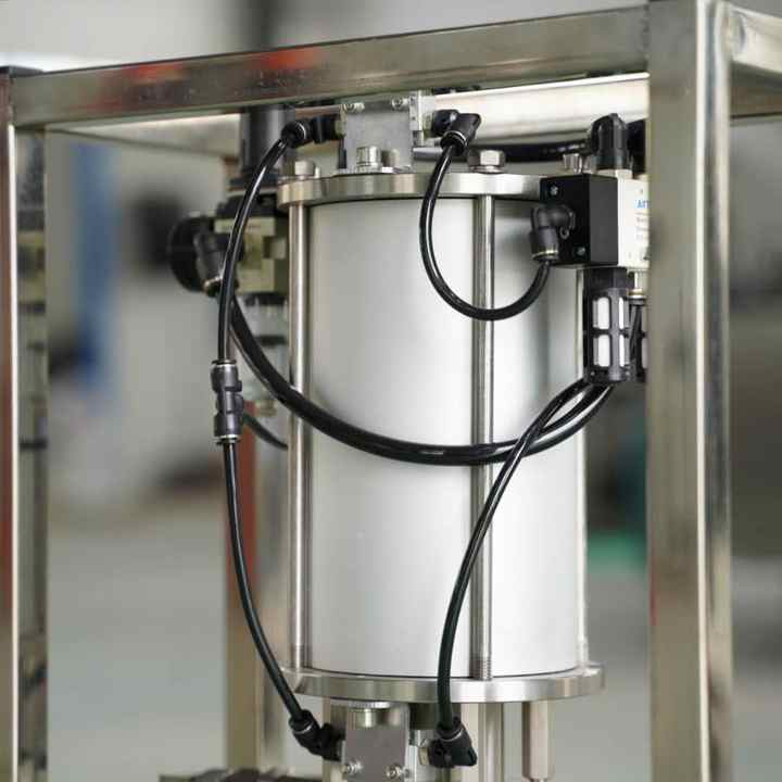 Pneumatic Booster Pump for Efficient Aerosol Gas Filling